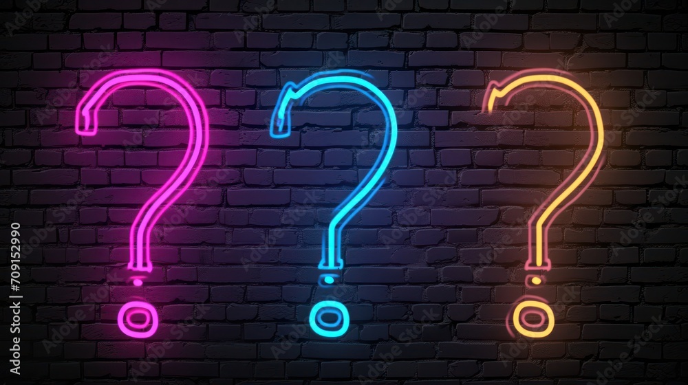 Question mark symobol for Questions and Answers Session Stock ...