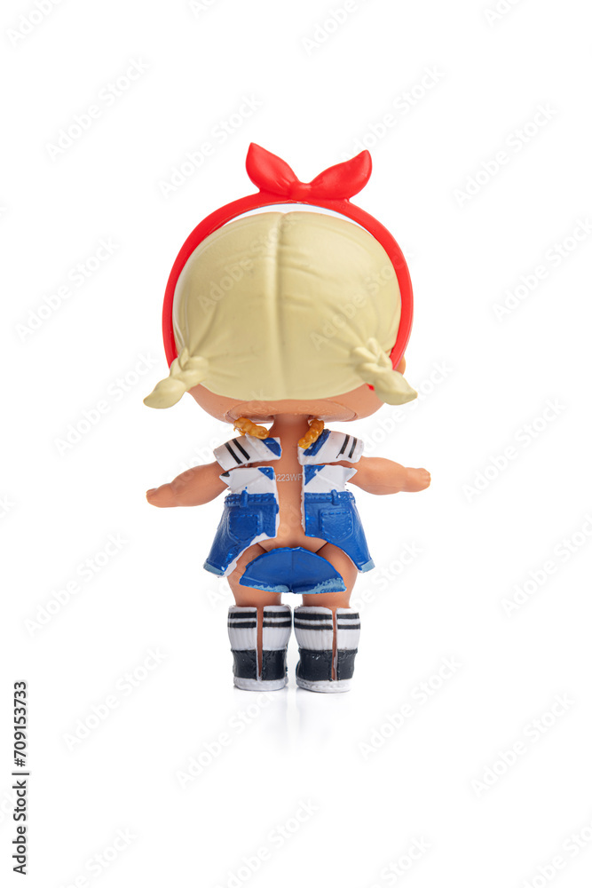 Uzhhorod, Ukraine - December 29, 2023: Cute little L.O.L. Surprise doll ...