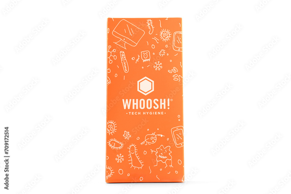 WHOOSH! Tech Hygiene - Eco-Friendly, Alcohol-Free Screen Cleaner ...