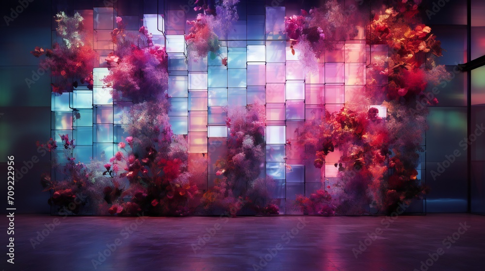 Living Wall of Product Pixels: Dynamic living walls transform into ...