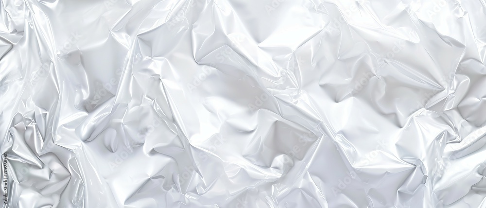 Crumpled cellophane texture background, plastic foil texture. can be ...