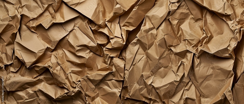 Crumpled cardboard texture background, can be used for website design ...
