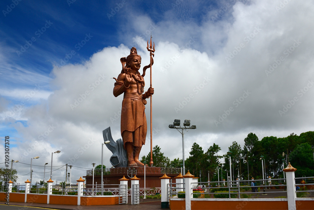 Grand Bassin, district of Savanne, Mauritius, Africa - Mangal Mahadev ...
