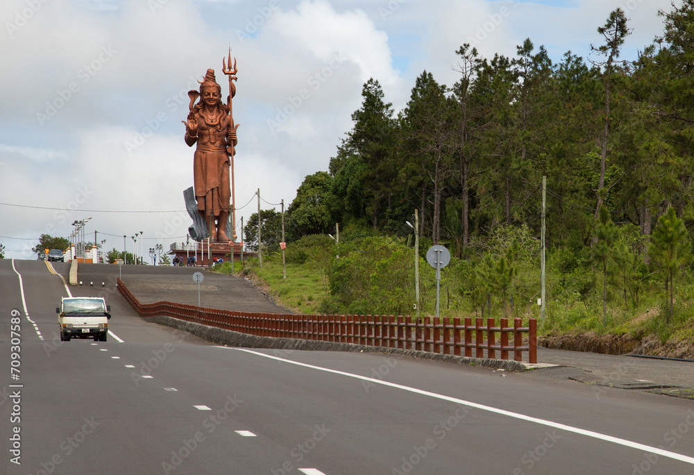 Grand Bassin, district of Savanne, Mauritius, Africa - Mangal Mahadev ...