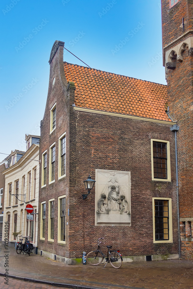 Saxon Gate (Sassenpoort) is a gatehouse in the city wall of Zwolle ...