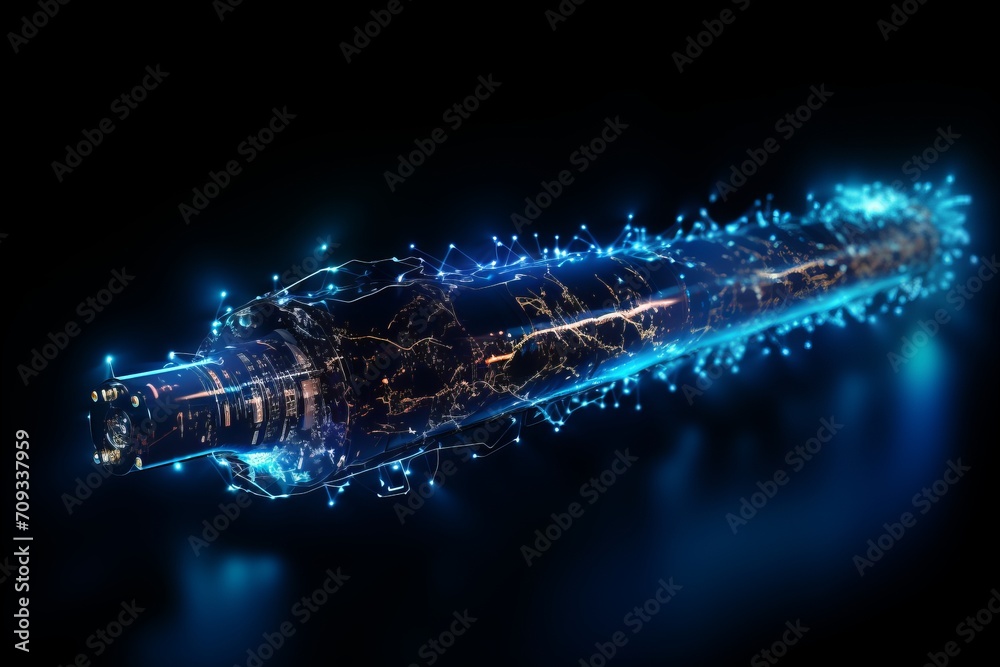 Elements of a complex network of a gas pipeline system for provide ...