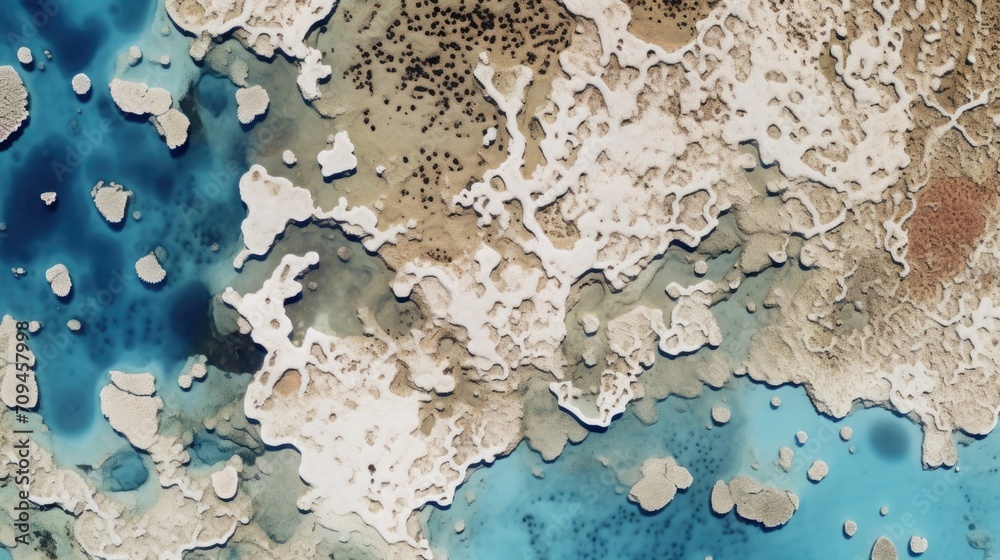 An unsettling view of the devastating effects of coral bleaching on a ...