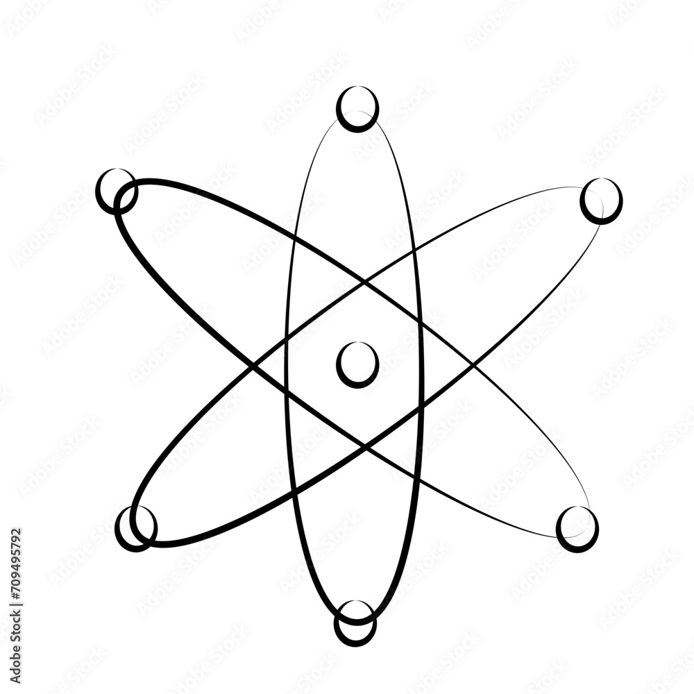Neuron laboratorium doodle line art Stock Vector | Adobe Stock