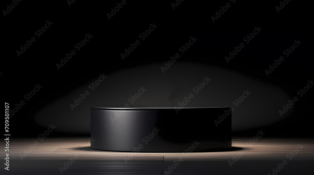 Podium, booth, stage, product background for displaying products, 3D ...