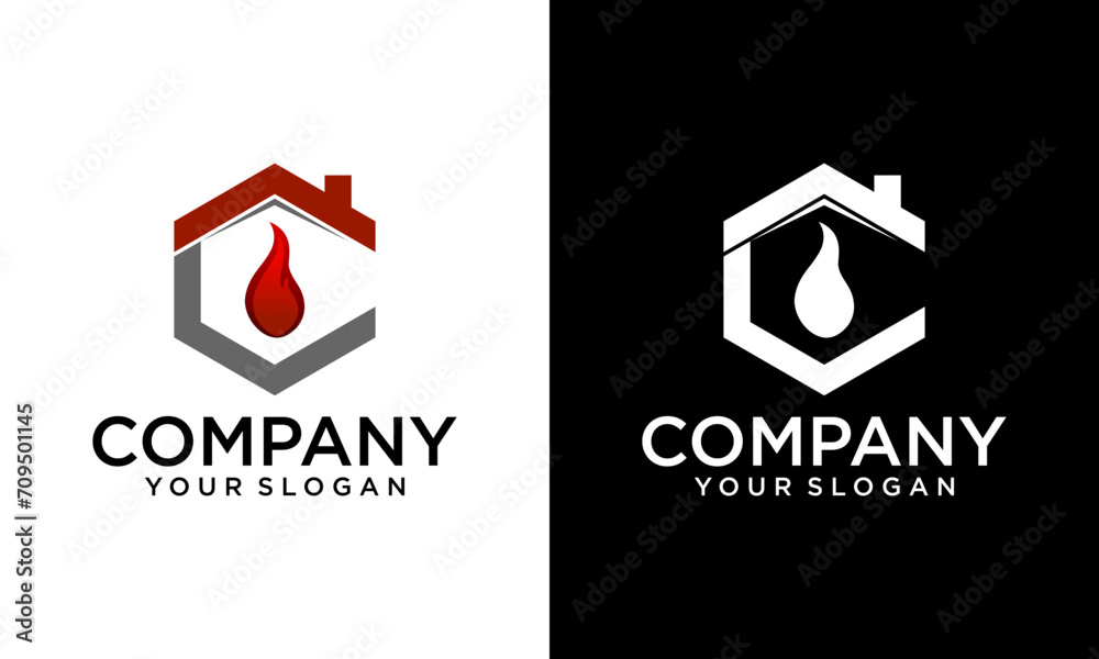 Logo design of C CC in vector for construction, home, real estate ...