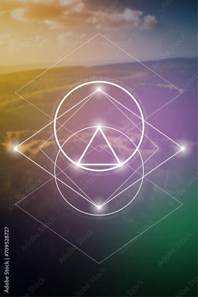 Scientific background. Cyber space, machine learning, artificial intelligence, neural network ...