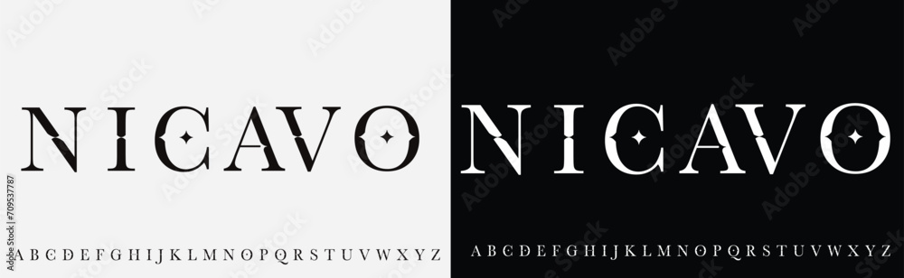 Modern Heavy Bold Font. Regular and Italic Typography urban style ...