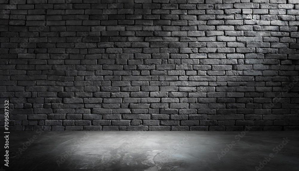 Dark studio room background, interior texture for display products ...