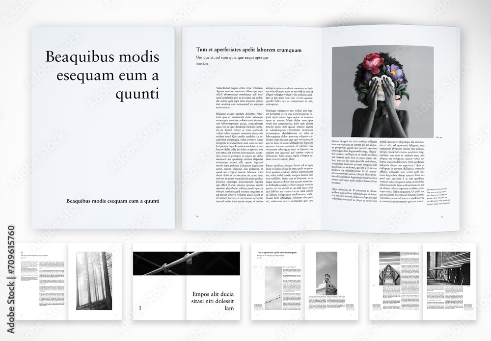 Exhibition Guide Stock Template | Adobe Stock