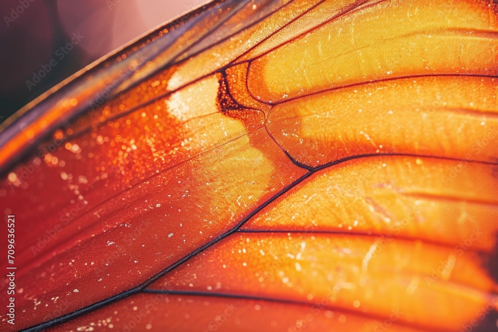 A detailed close-up of a butterfly wing. Perfect for nature and macro ...