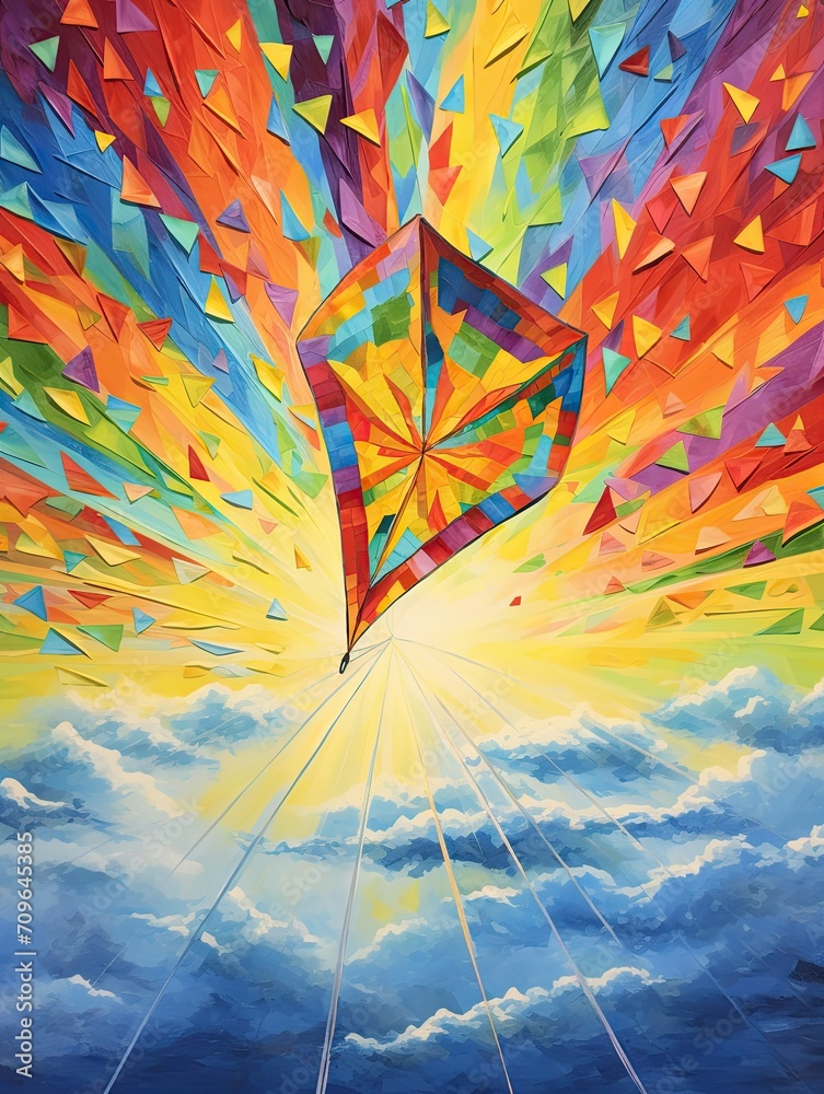 Kite Flying Wall Prints: Sky High Colors Will Take Your Breath Away ...