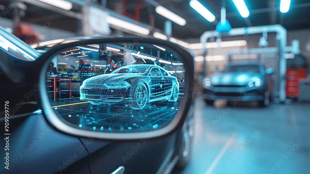 Enchanted View: Unveiling a Futuristic Workshop Through Magical Lenses ...