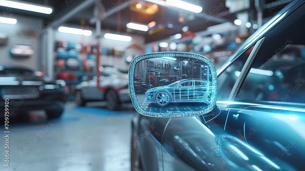 Enchanted View: Unveiling a Futuristic Workshop Through Magical Lenses ...