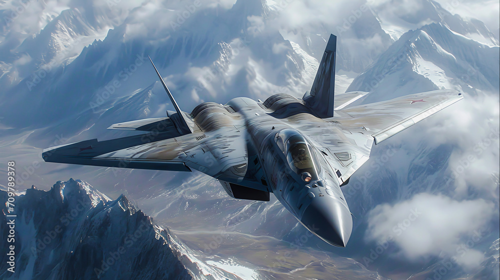 Advanced Military Technology Dominance in Aerial Warfare with Modern ...