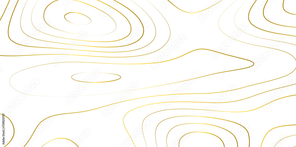 abstract golden wave paper curved reliefs background. Topography map ...