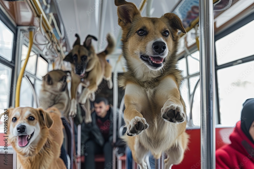 The Train Track Tails: A fearless trio of pups, led by the adventurous ...