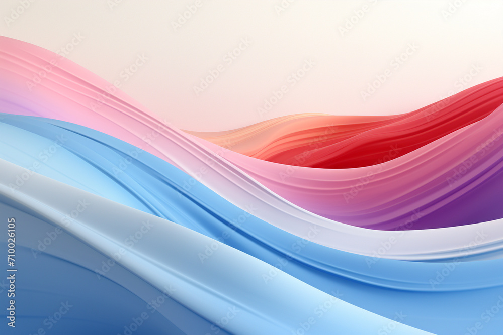 Soft pastel gradients with subtle waves, creating a versatile backdrop ...