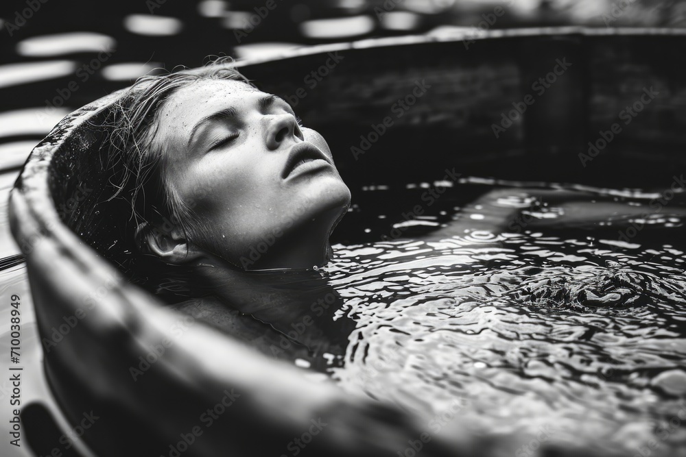 Heatwave of Desire: A Vintage Black & White Photo Captures the Bold and ...