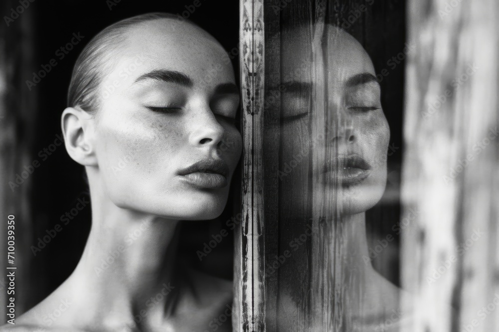 Heatwave of Desire: A Vintage Black & White Photo Captures the Bold and ...