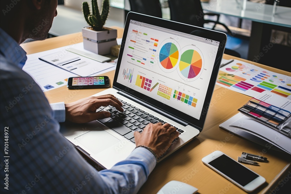 Mobile app ui design software graphic development concept with ...