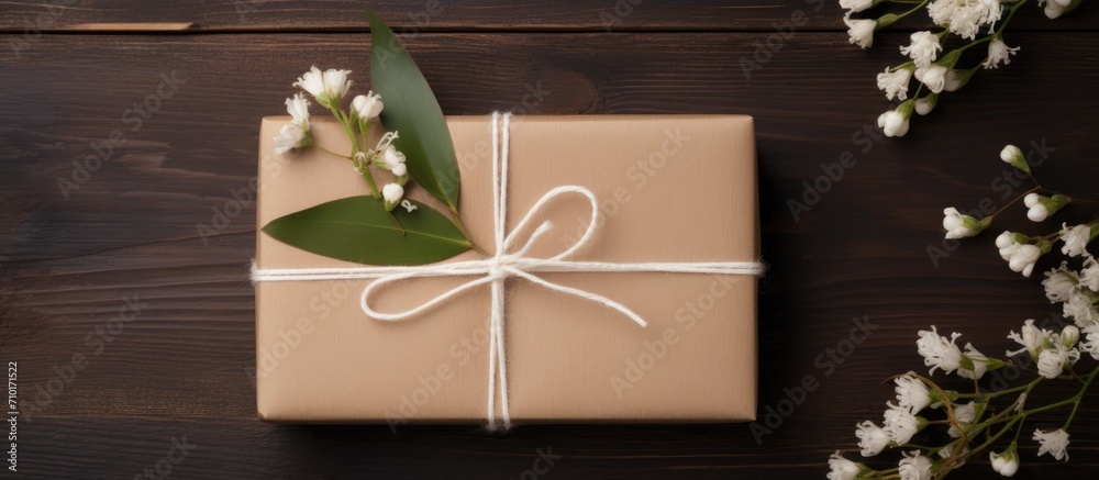 Mockup of a gift tag for weddings and bridal showers, featuring rustic ...