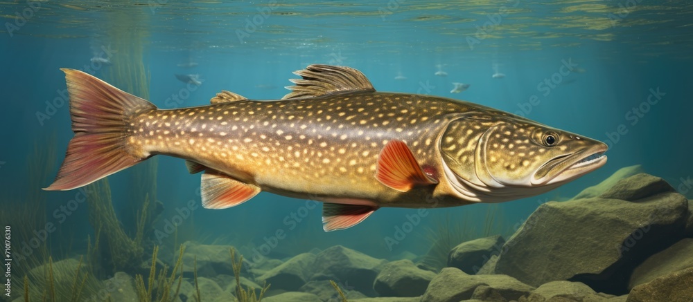 Pike fish have lobular hepatic parenchyma protected by fibrous membrane ...