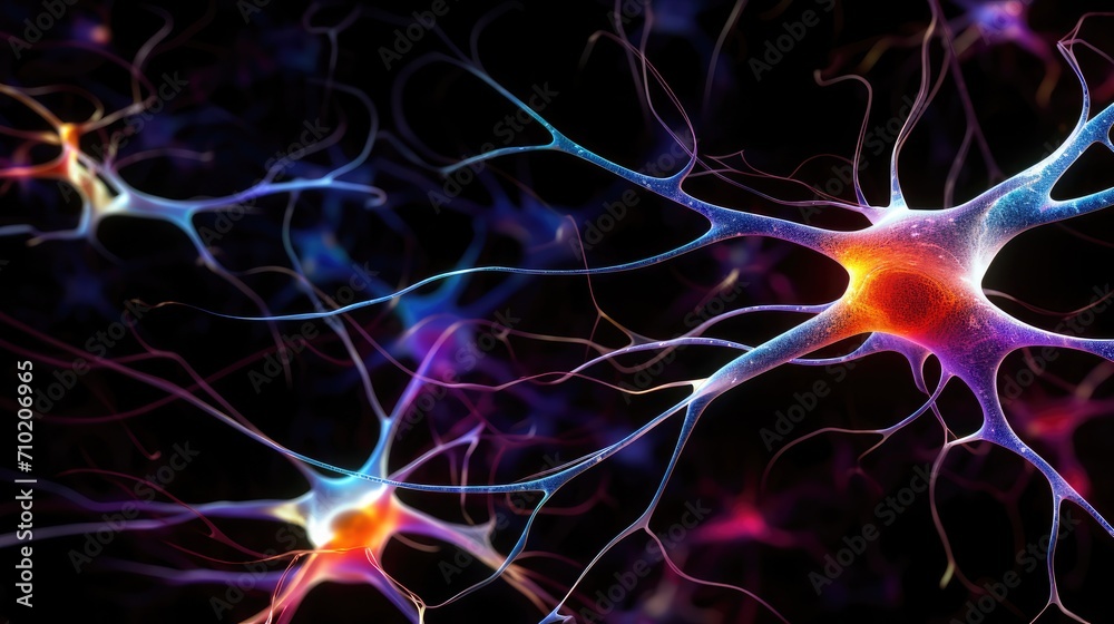 Neuronal learning, 3d neurons forge new connections, strengthening the ...