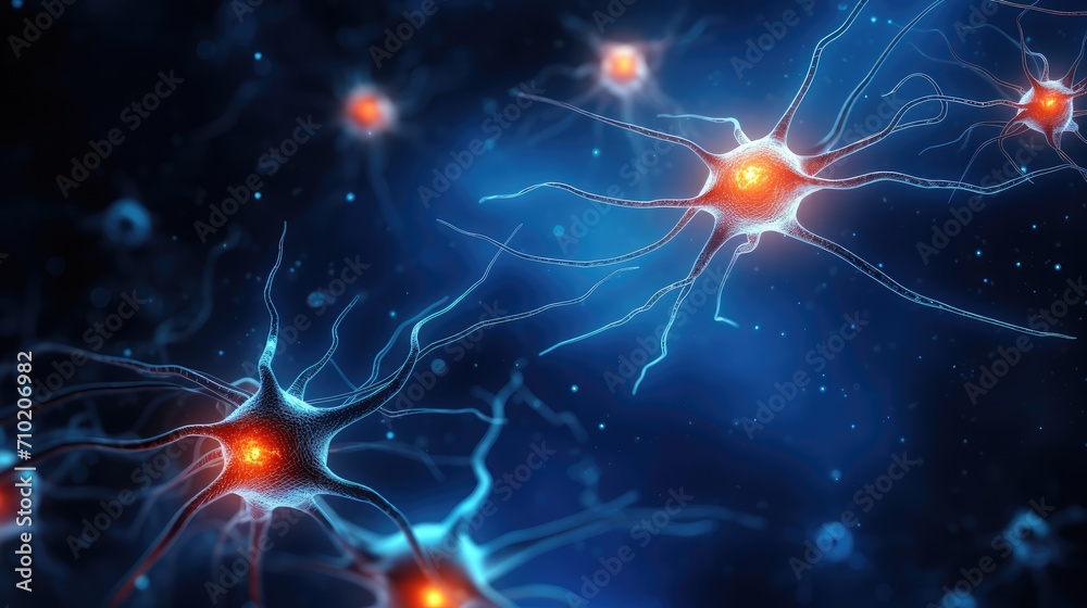 Neuronal learning, 3d neurons forge new connections, strengthening the ...