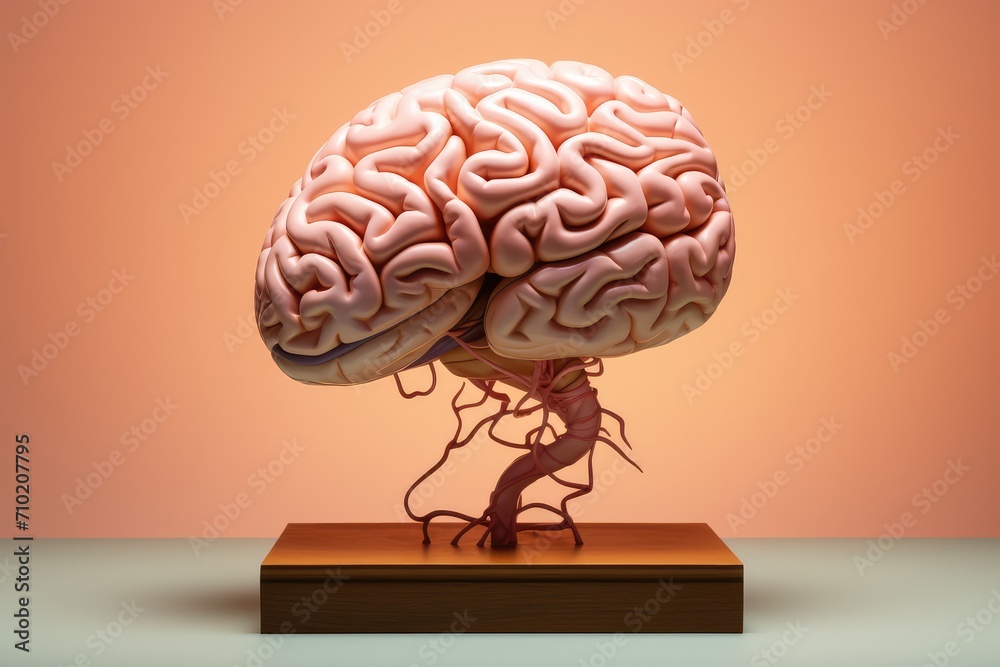 3D Science Skull, connected by axons to spinal cord. Reflex arcs ...