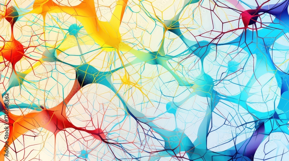 Neuronal Neurology network neurons and synapses, cognitive neuroscience ...
