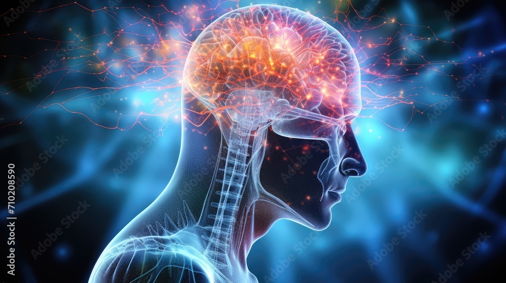 Brain diagnostic techniques, including X-ray, CT scan (Computed ...