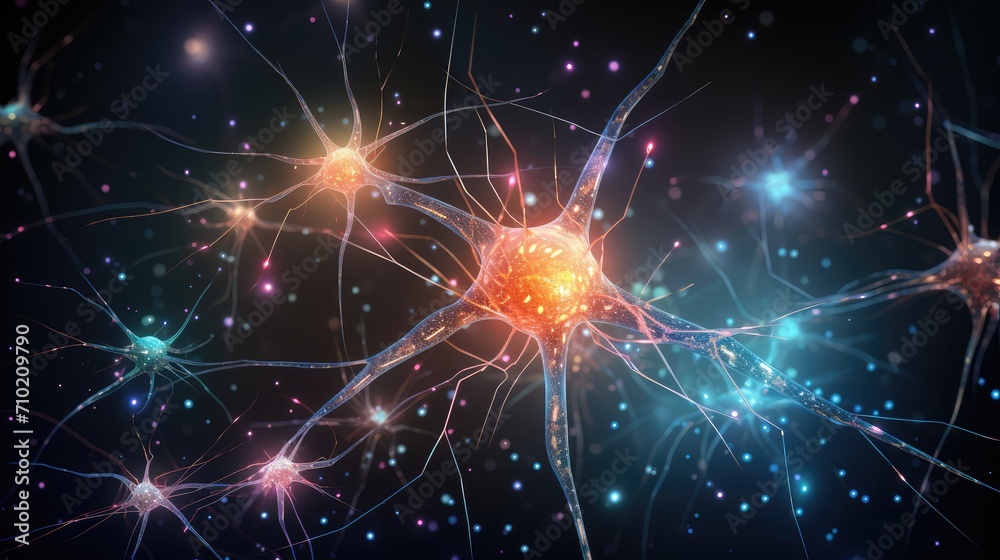 Neuronal network Brain elements: neurons, synapses, axons, dendrites ...