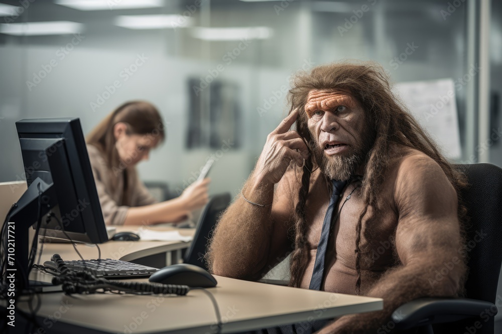 Caveman Professionalism: In the Chaos of an Office, a Neanderthal ...