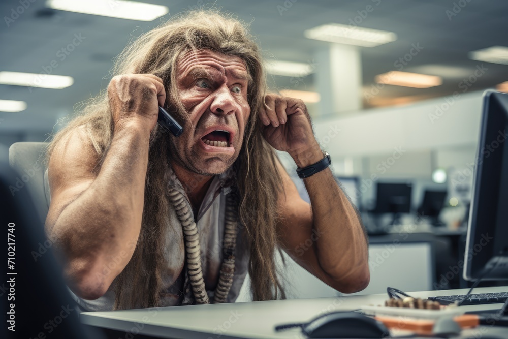 Caveman Professionalism: In the Chaos of an Office, a Neanderthal ...