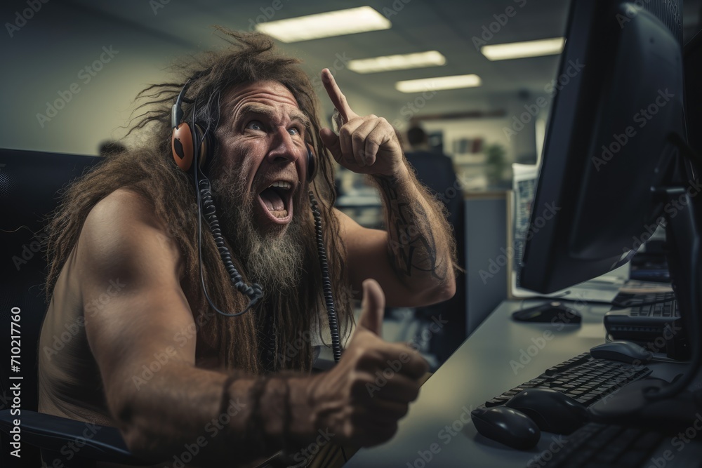 Caveman Professionalism: In the Chaos of an Office, a Neanderthal ...