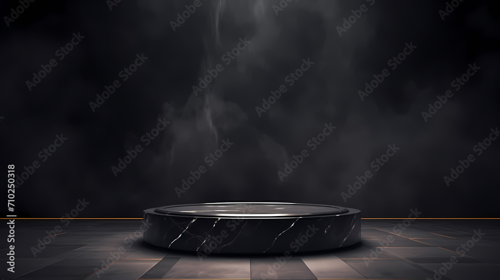 Podium, booth, stage, product background for displaying products, 3D ...