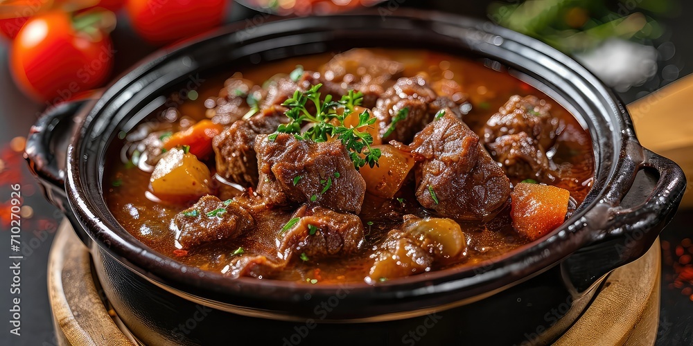 Wiener Saftgulasch Elegance - Succulent Beef Stew Sings of Richness ...