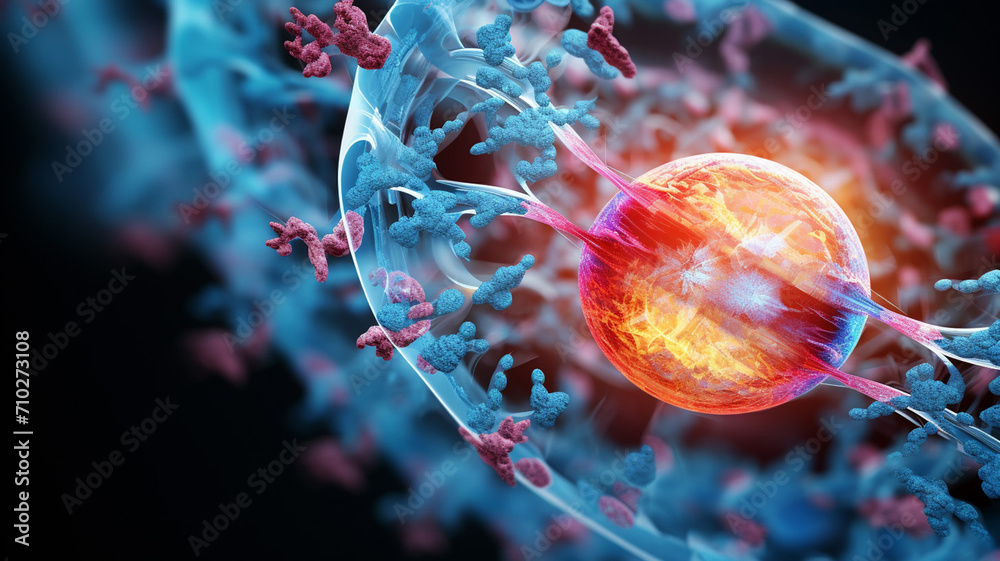 Viral Gene Therapy A depiction of benign viruses genetics Stock ...