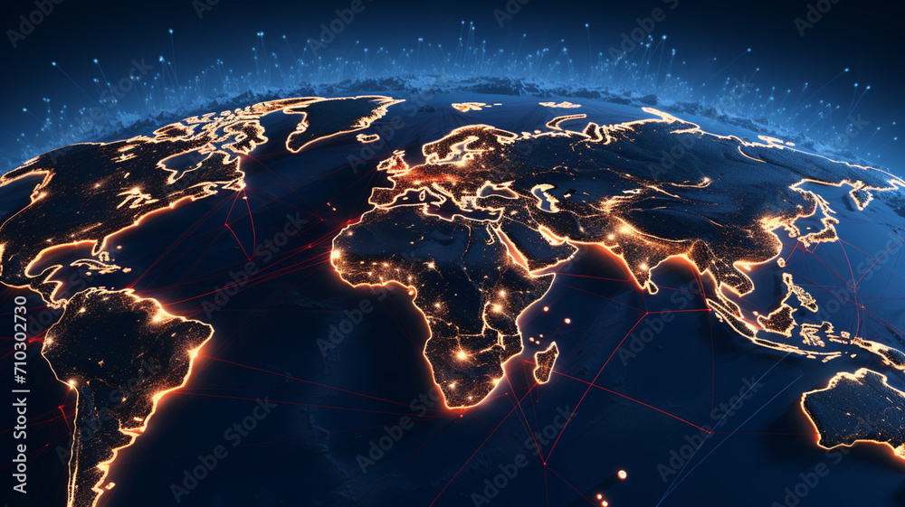 Fantastic 3D Visualization of a Network Map of Global Finance ...