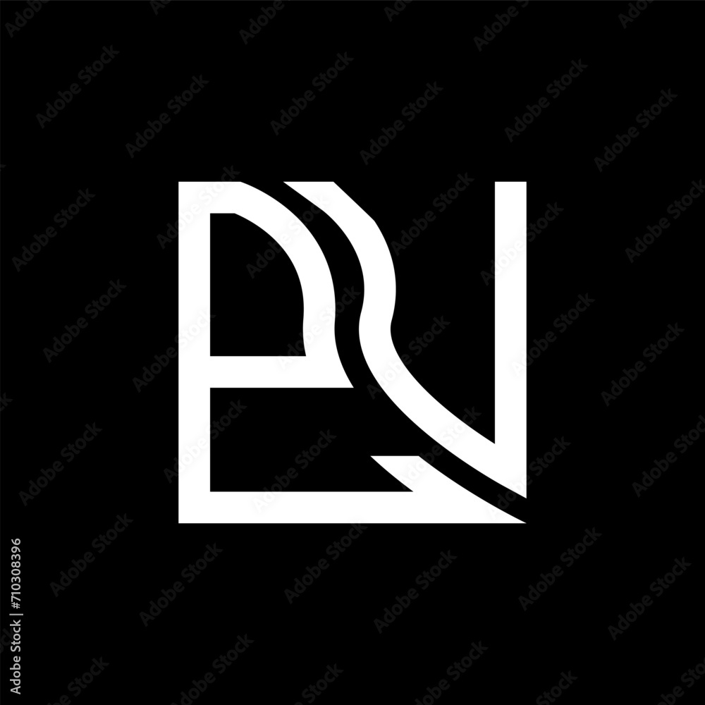 PU letter logo vector design, PU simple and modern logo. PU luxurious ...