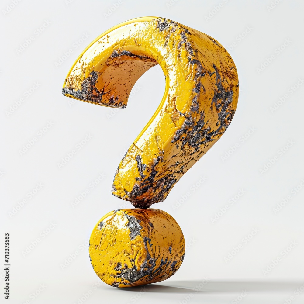 Realistic 3D Yellow Question Mark, Background Images , Hd Wallpapers ...