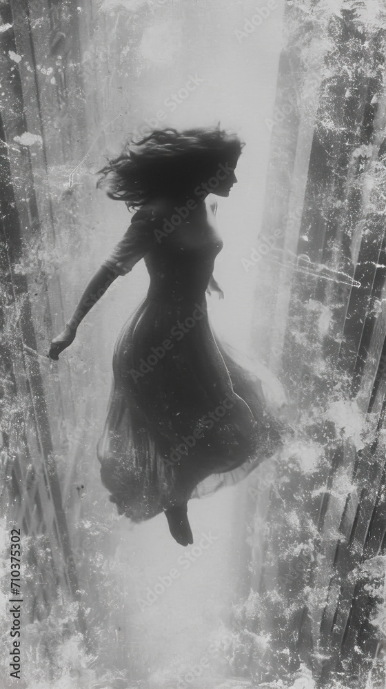 Surreal levitation photography: A woman in a white dress appears ...