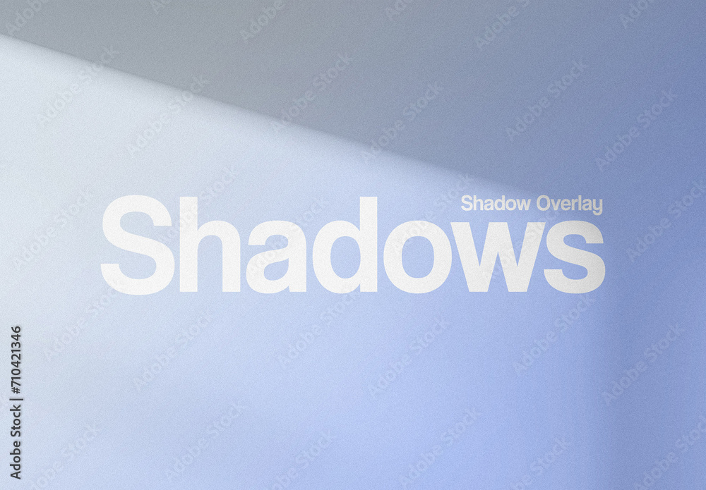 Light Shadow Overlay Mockup Stock Template | Adobe Stock