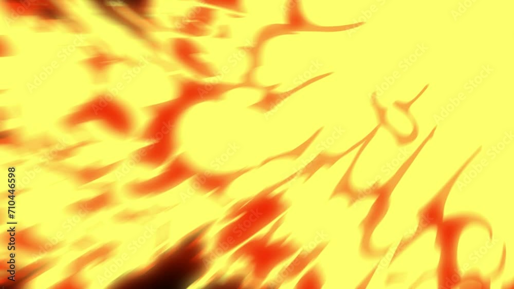 Vidéo Stock 2d FX FIRE Transition on a black background. Animations of ...