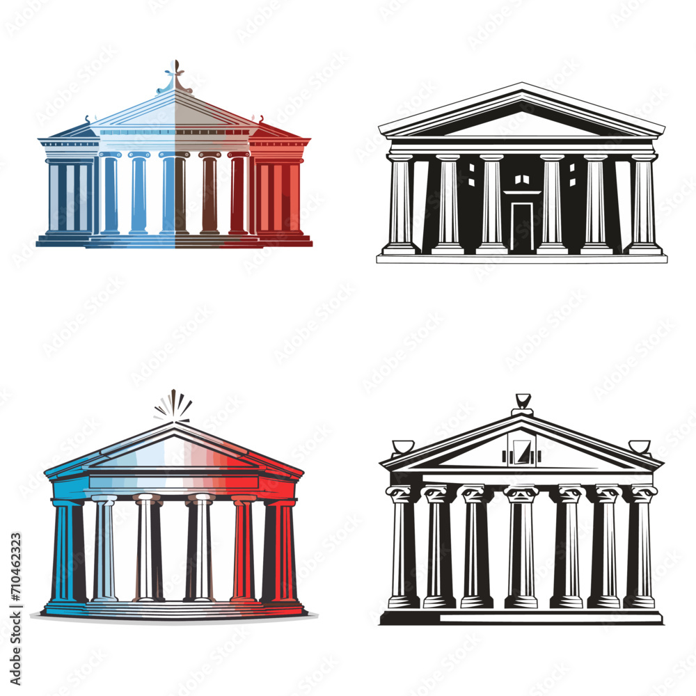 Bank Merger Announcement Bank Buildings and Merger Symbol .simple ...